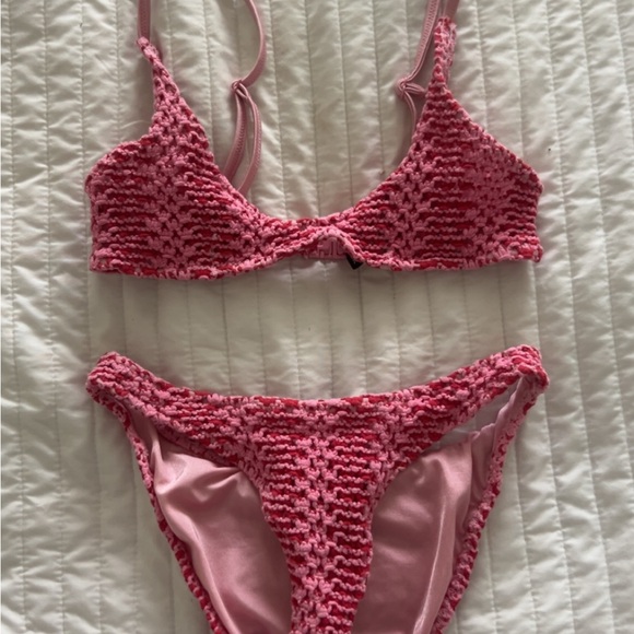 Triangl Swimwear Swim Triangl Maia Alina Crochet Bikini Poshmark